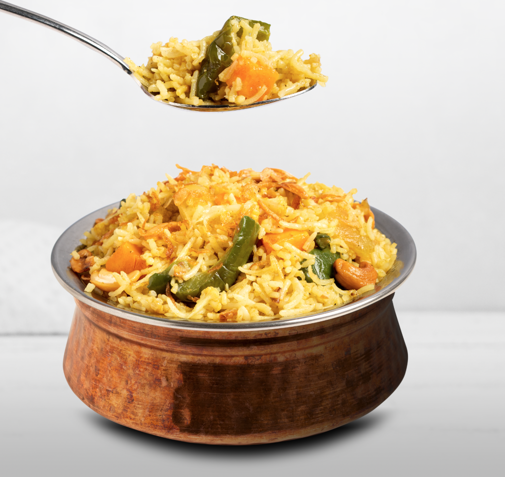 Vegetable Biryani - DOSA express - Authentic South Indian Cuisine